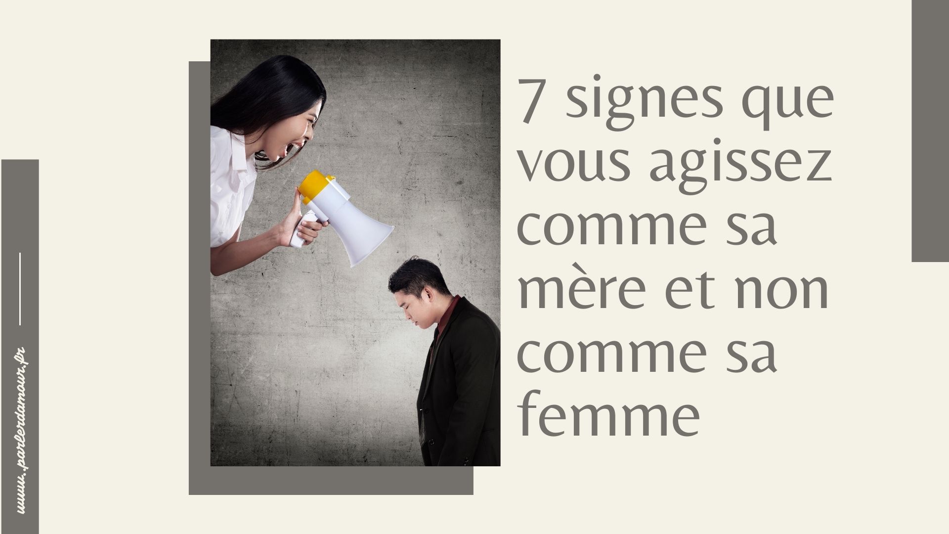 infantilisation - Parler d'Amour