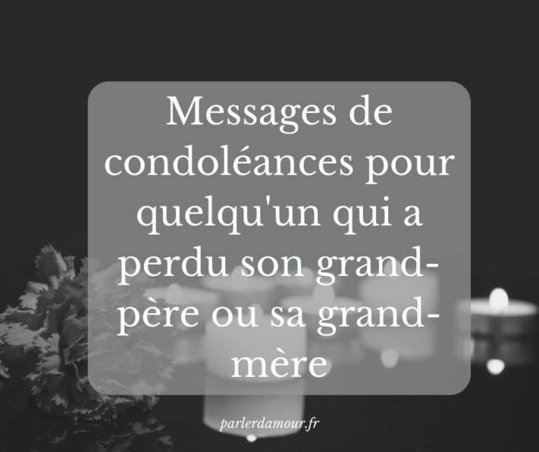 Message de condoléances : 110 messages très touchants