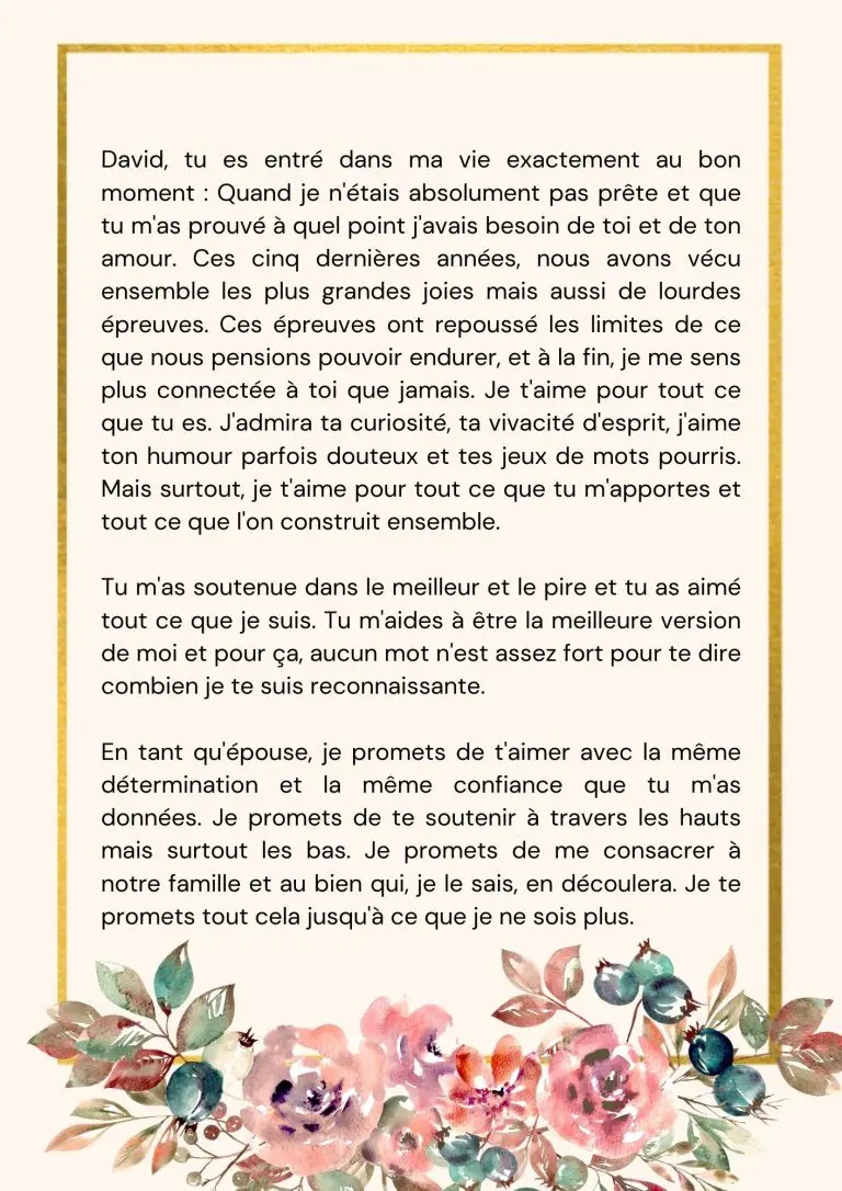 Discours de mariage : 9 exemples et conseils pour le réussir