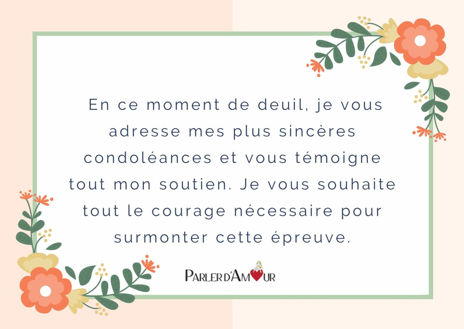 Messages de condoléances pour un voisin : 25 exemples