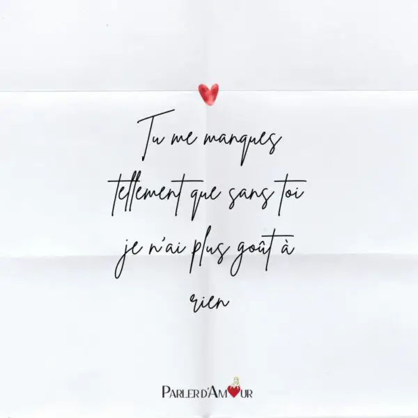 Tu me manques : 50 façons originales de le lui dire