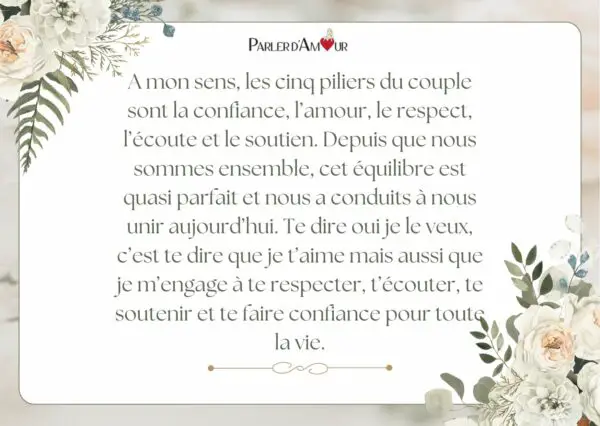 Les 50 plus beaux textes d'amour pour un mariage Les 50 plus beaux textes d'amour pour un mariage