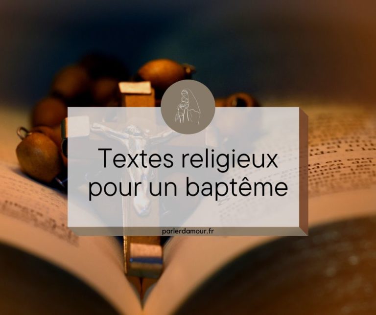 25 jolis textes pour un baptême religieux - Parler d'Amour